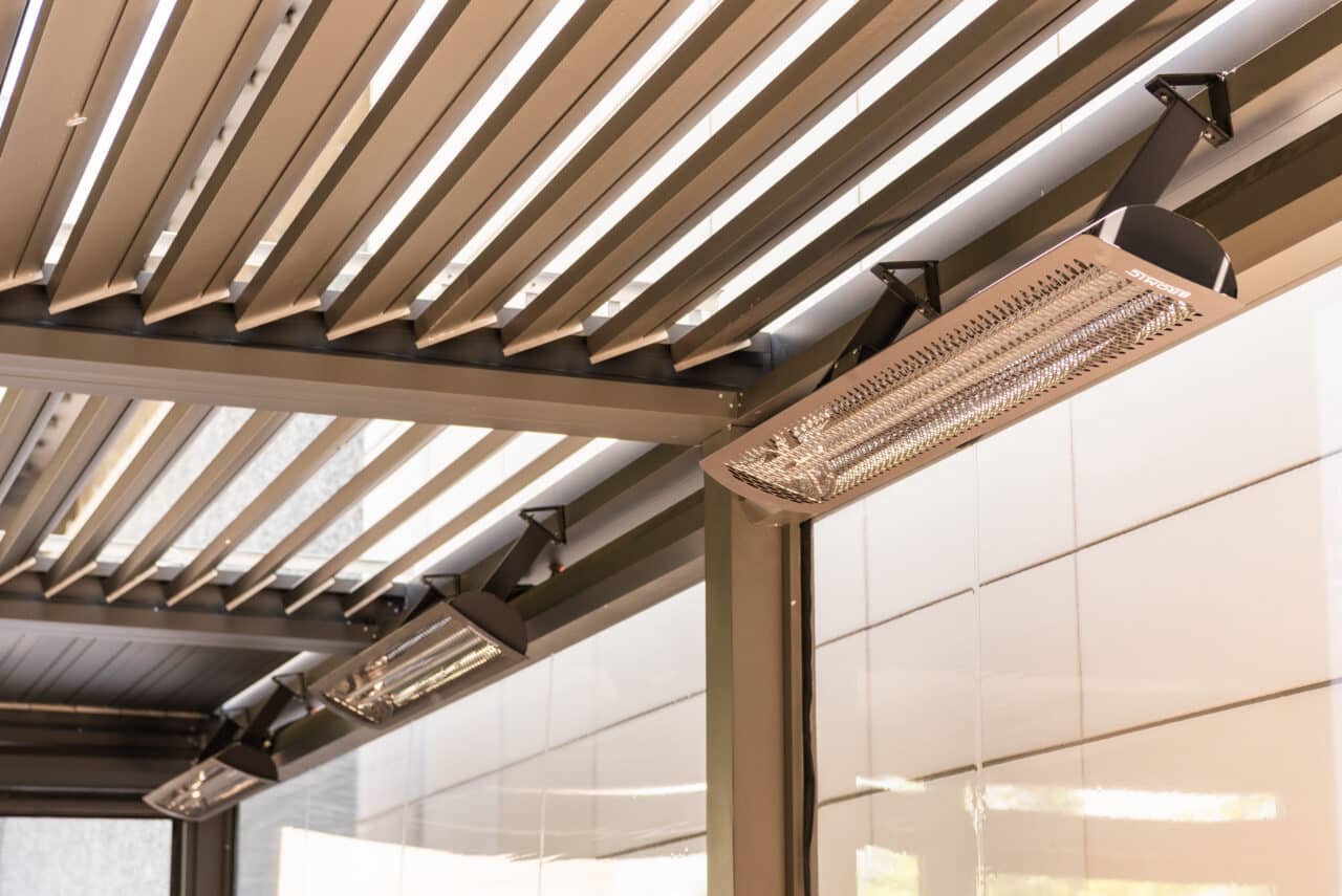 Tungsten Electric Restaurant Walkway - Bromic Heating United Kingdom