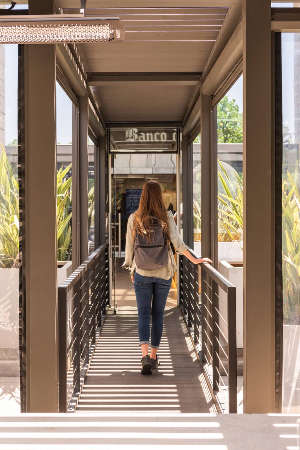 Tungsten Electric Restaurant Walkway - Bromic Heating United Kingdom